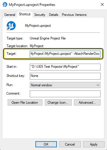 Using Renderdoc With Unreal Engine Unreal Engine 56 Documentation Epic Developer Community