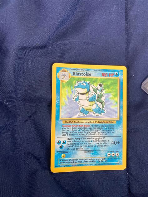 I Bought This Base Set Blastoise For Around 150 About A Month And Half