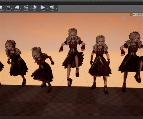 Artstation Dwarf Princess Game Assets