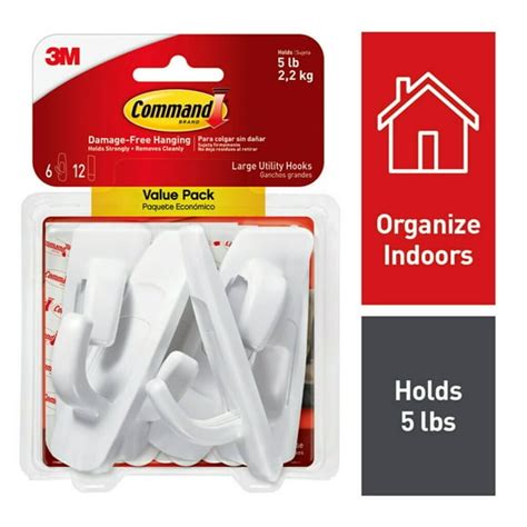 Adhesive Plastic Hooks