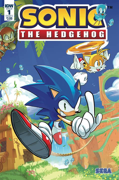 Idw Sonic The Hedgehog Issue 1 Sonic News Network Fandom Powered By