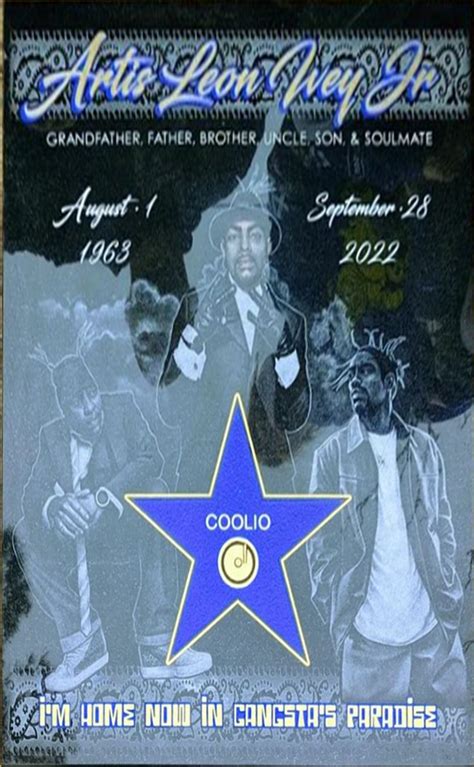 Artis Leon “coolio” Ivey Jr 1963 2022 Find A Grave Memorial