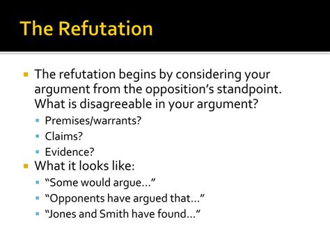 Ppt Counterarguments Powerpoint Presentation Free Download Id2529841