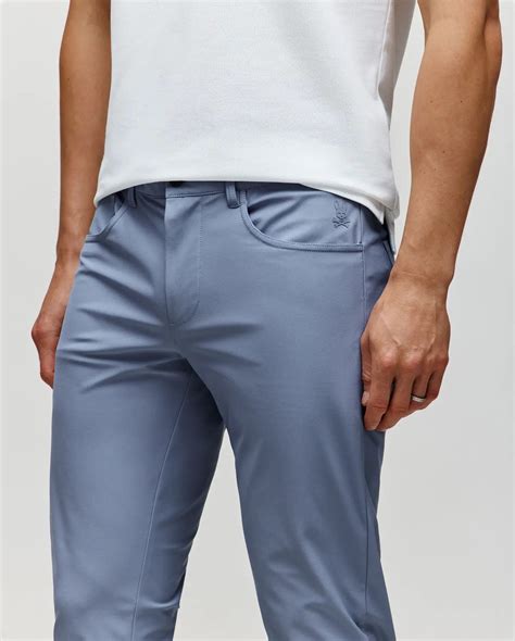 Mens Maverick 10k Step Pant In Blue Psycho Bunny