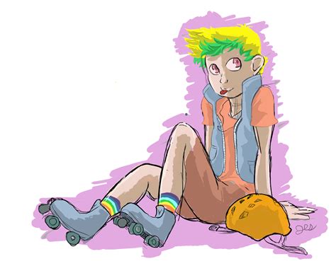 709107 Safe Artist Owlvortex Oc Oc Only Oc Wheely Bopper Humanized Original Species