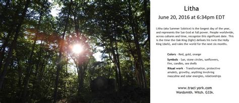 Ww Litha And The Full Moon