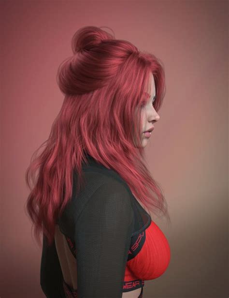 Mb Reann Hair And Mb Reann For Genesis 9 Feminine 3d Models For Daz