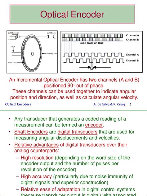 Optical Encoder And The Arduino 2012 Pdf Computer Engineering Electrical Engineering