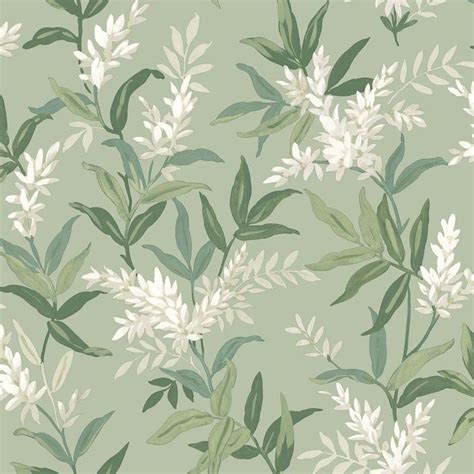 Olivia Floral Wallpaper Decorating Centre Online Vintage Floral Wallpapers Green Wallpaper