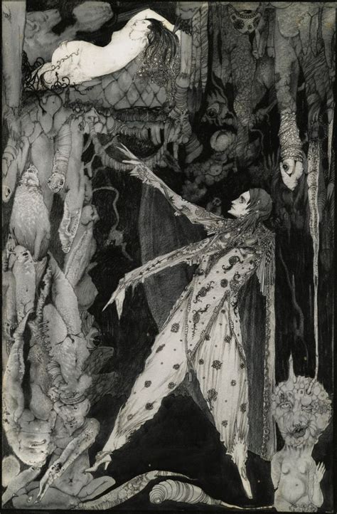 Monster Brains Harry Clarke 1889 1931 Harry Clarke Illustration