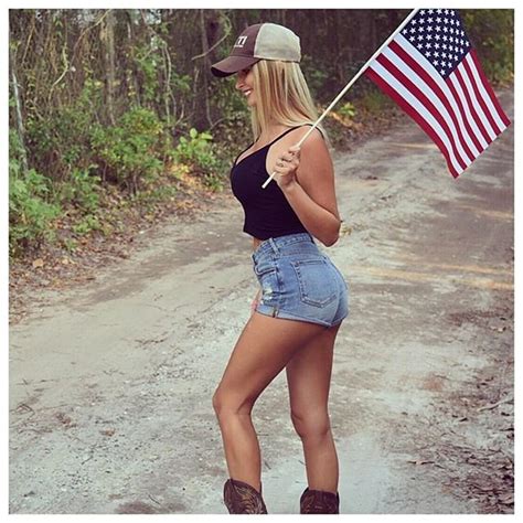 Clothing Beauty Fashion Jean Short Flag Of The United States Porn Pic