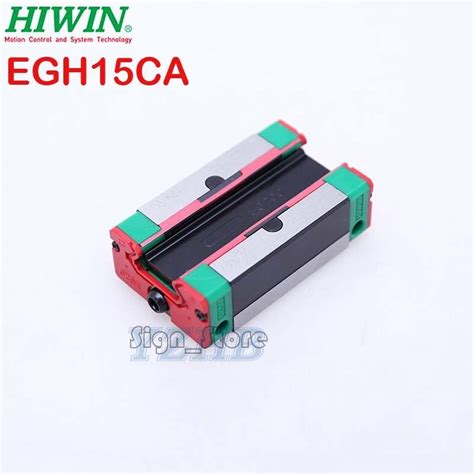2 Hiwin Egh15ca Slider Block Carriage 15 Linear Guideway Egr15 Cnc