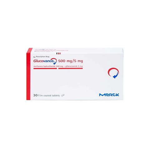 Glucovance Tab 500mg5mg Tablets X30 Crux Pharmacy