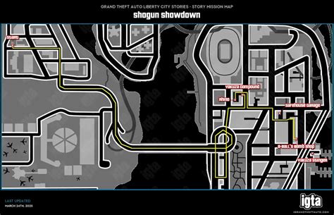 Liberty City Stories Shogun Showdown Map