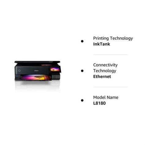 Epson Ecotank L8180 Multifunction A3 Inktank Photo Printer At Best