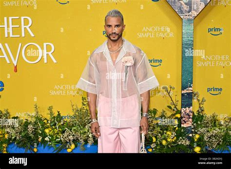 Jay Manuel Attends The Special Screening Of Another Simple Favor At Jazz At Lincoln Square On
