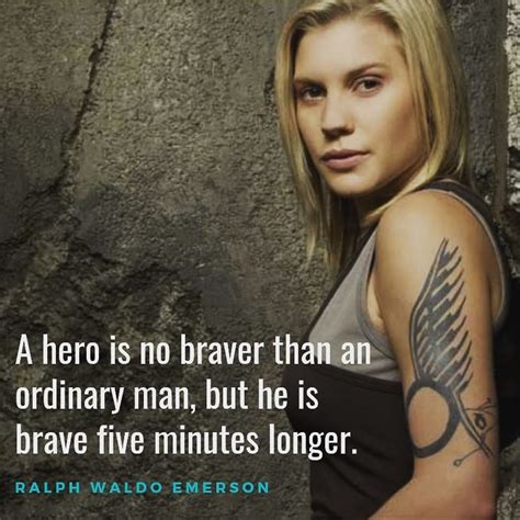 Mj Mcgriff A Hero Is No Braver Than An Ordinary Man But He Is Brave