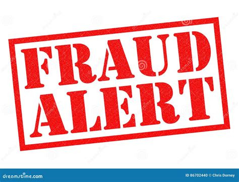 Fraud Alert Warning Sign Cartoon Vector 206911133