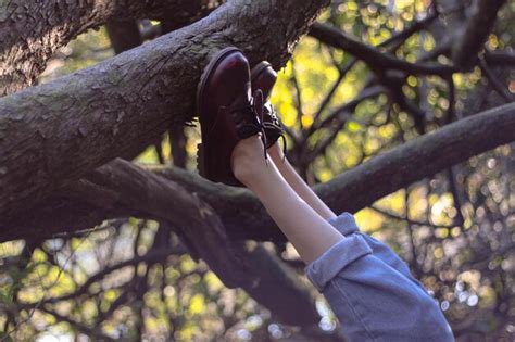 Premium Photo Man Holding A Tree