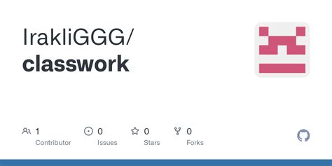 Github Irakligggclasswork