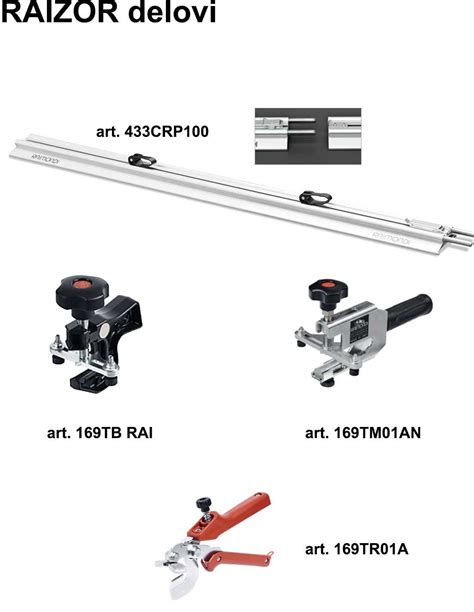 RAIZOR 433CR R alat za rezanje velikih plocica Raimondi