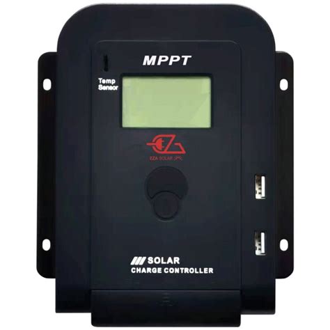 Régulateur Solaire Mppt Lcd 10a Eza