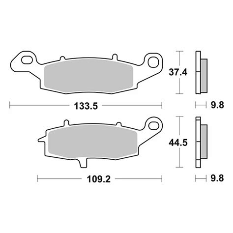 Sbs Brake Pads 920ls Fa678 Bikers Warehouse