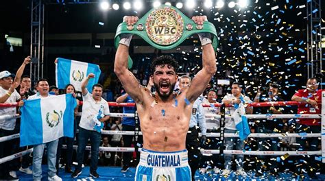 Léster Martínez Hace Historia Primer Campeón Mundial De Boxeo