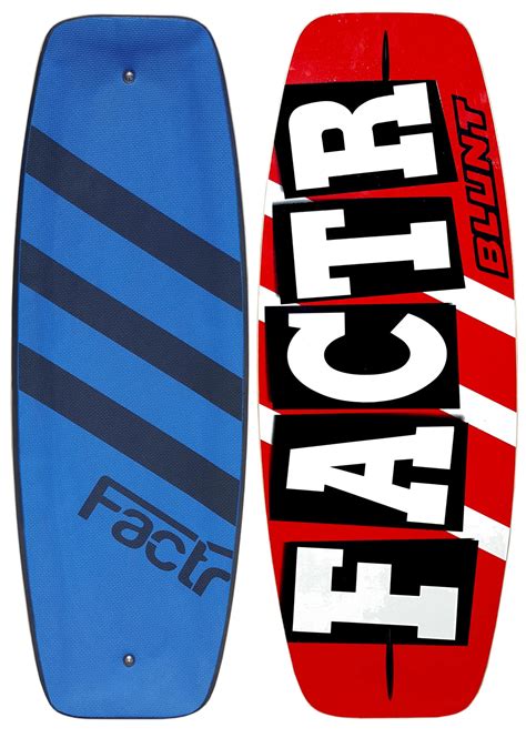 Factr Blunt Wakeskate With Foam Concaved Deck Fluid
