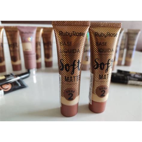 Base Ruby Rose Soft Matte Shopee Brasil
