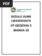Isizulu Grade 10 Pdf