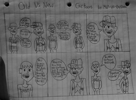 Comic 1 Old Vs New Cartoons By Mlp Vs Capcom On Deviantart