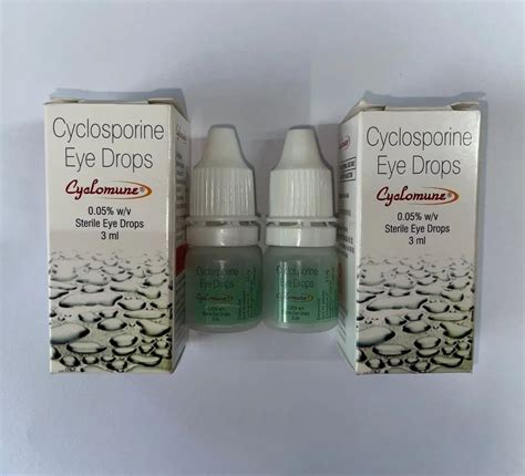 Cyclomune 005 Eye Drop Cyclosporine Eye Drops At ₹ 900piece