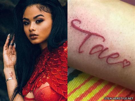 India Westbrooks 27 Tattoos And Meanings Steal Her Style