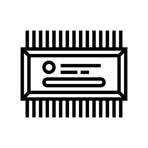Microcontroller Electrical Engineer Line Icon Vector Illustration 26819756 Vector Art At Vecteezy