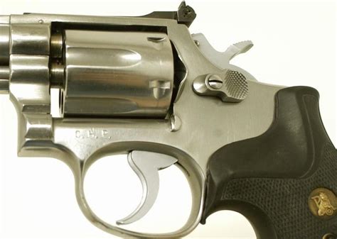 Smith And Wesson Model 68 38 Special Caliber Revolver California Highway