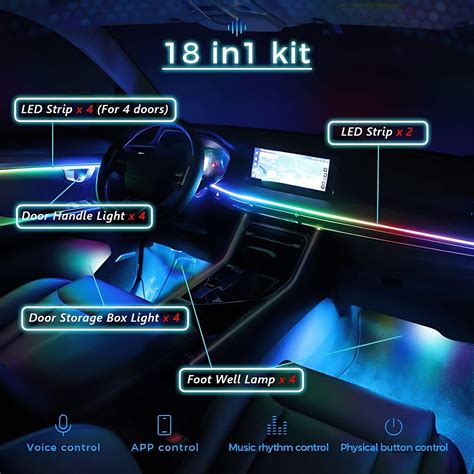 Universal Car Ambient Lighting Toronto Custom Lights