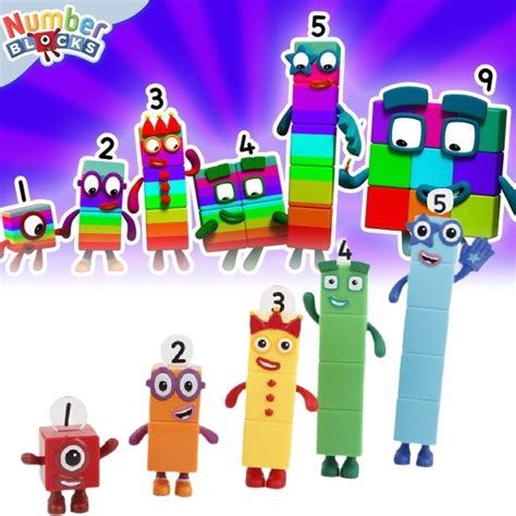 And Fun Engaging Numberblocks Transformable Figures With Versatile