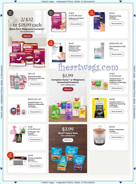 I ♥ Wags 1222 1228 Walgreens Flyer And Codes