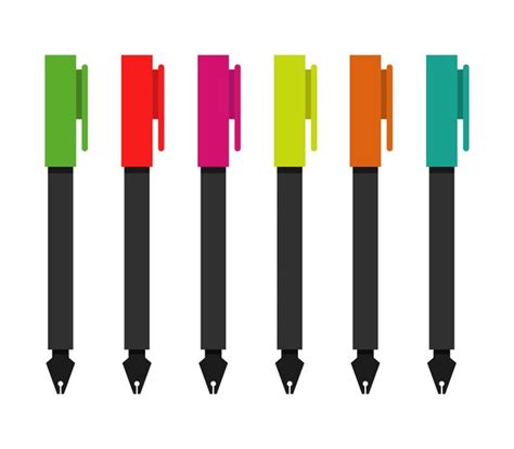 Premium Vector Pen Set