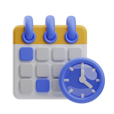 Schedule 3d Illustrations Free Download In Png Gltf