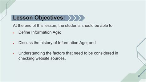 The Information Age Pptx