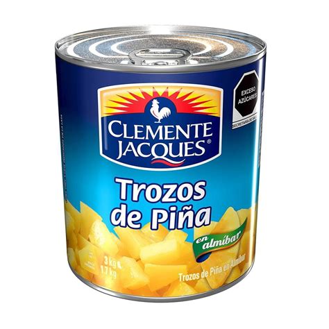 Piña En Almíbar Clemente Jacques En Trozos 3 Kg Walmart En Línea