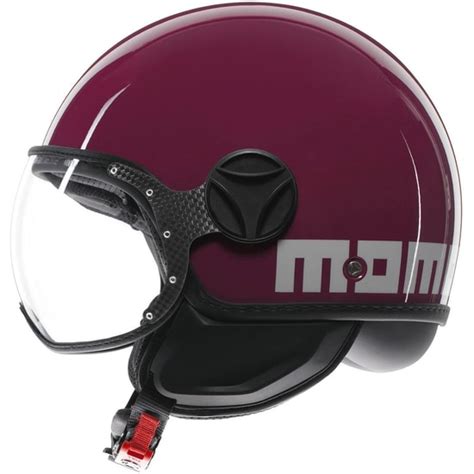 Momo Fgtr Classic Candy Viola White Helmet · Motocard