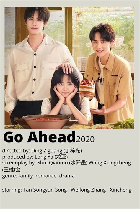 Go Ahead Poster Korean Drama Movies Drama Tv Shows Korean Drama Series