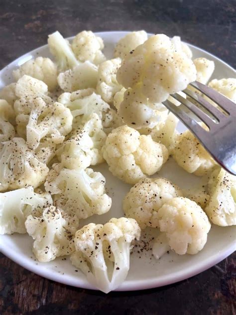 Perfect Steamed Cauliflower Recipe Simple Healthy Side Dish Melanie
