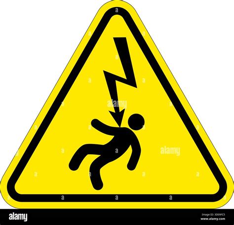 Electric Current Hazard Stock Vector Images Alamy