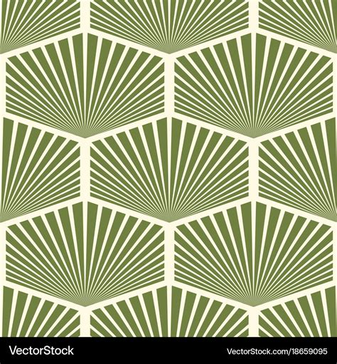 Abstract Geometric Monochrome Seamless Pattern Vector Image