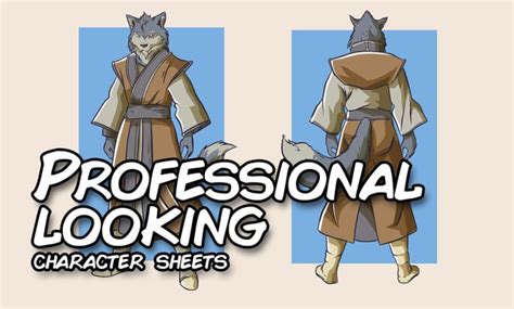 Create Character Sheets For Your Fantasy Character By Manfred2781 Fiverr