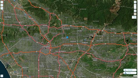 Alhambra California Map